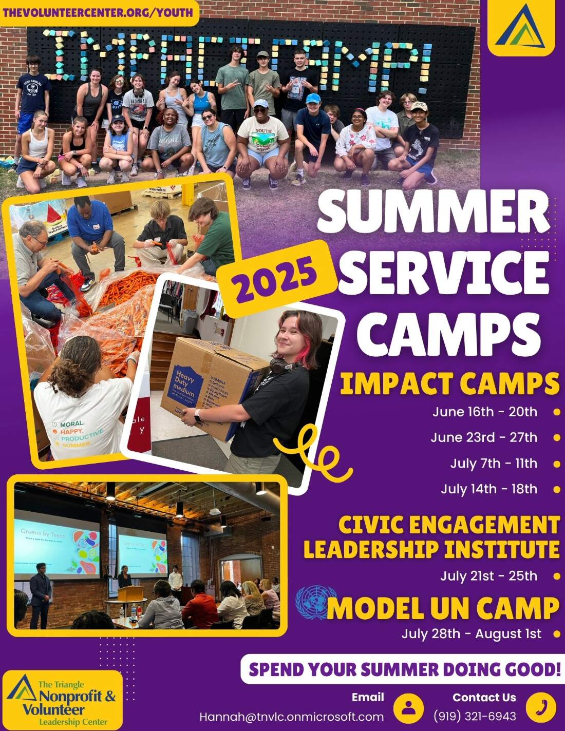 Model United Nations Camp - The Triangle Weekender