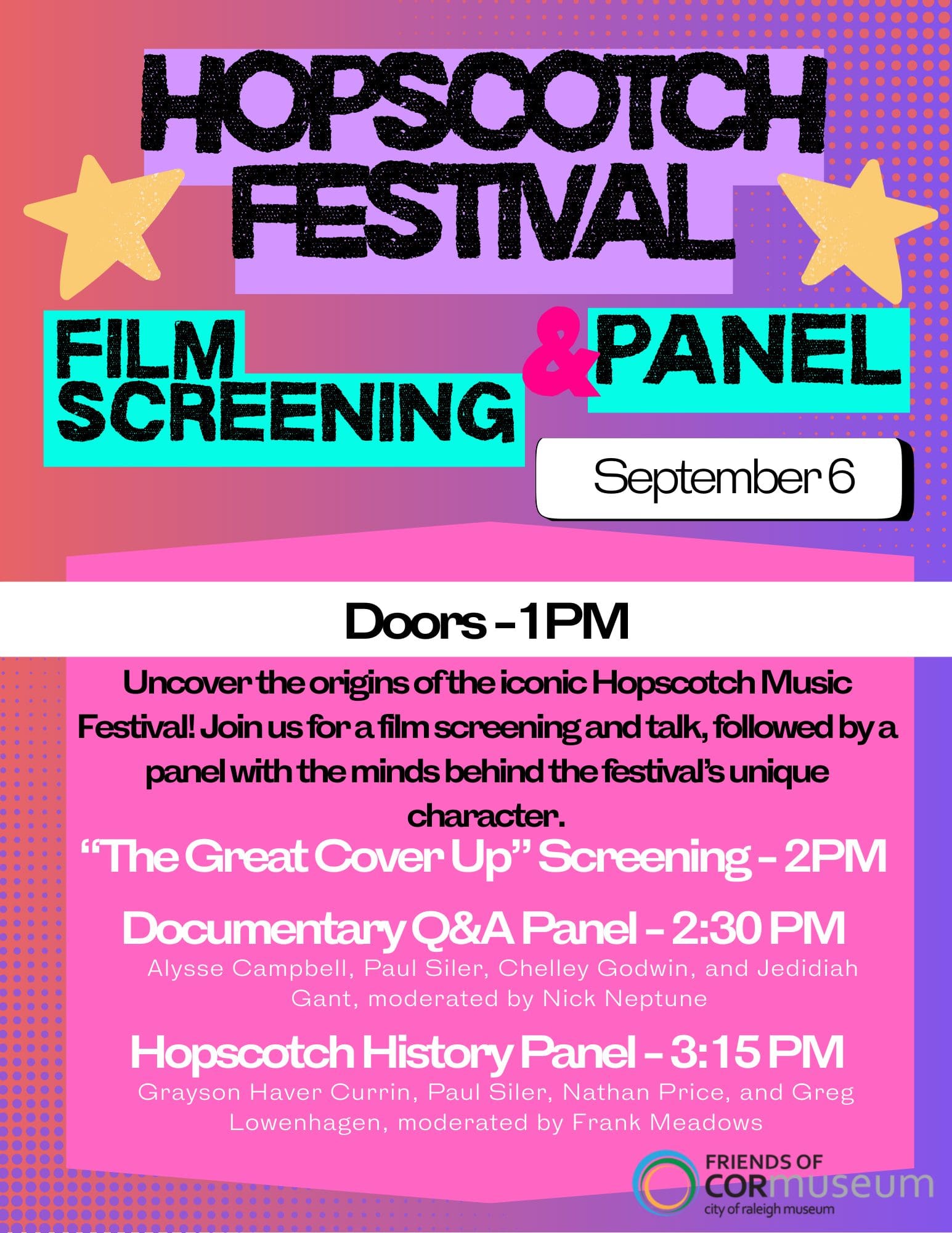 History of Hopscotch - The Triangle Weekender