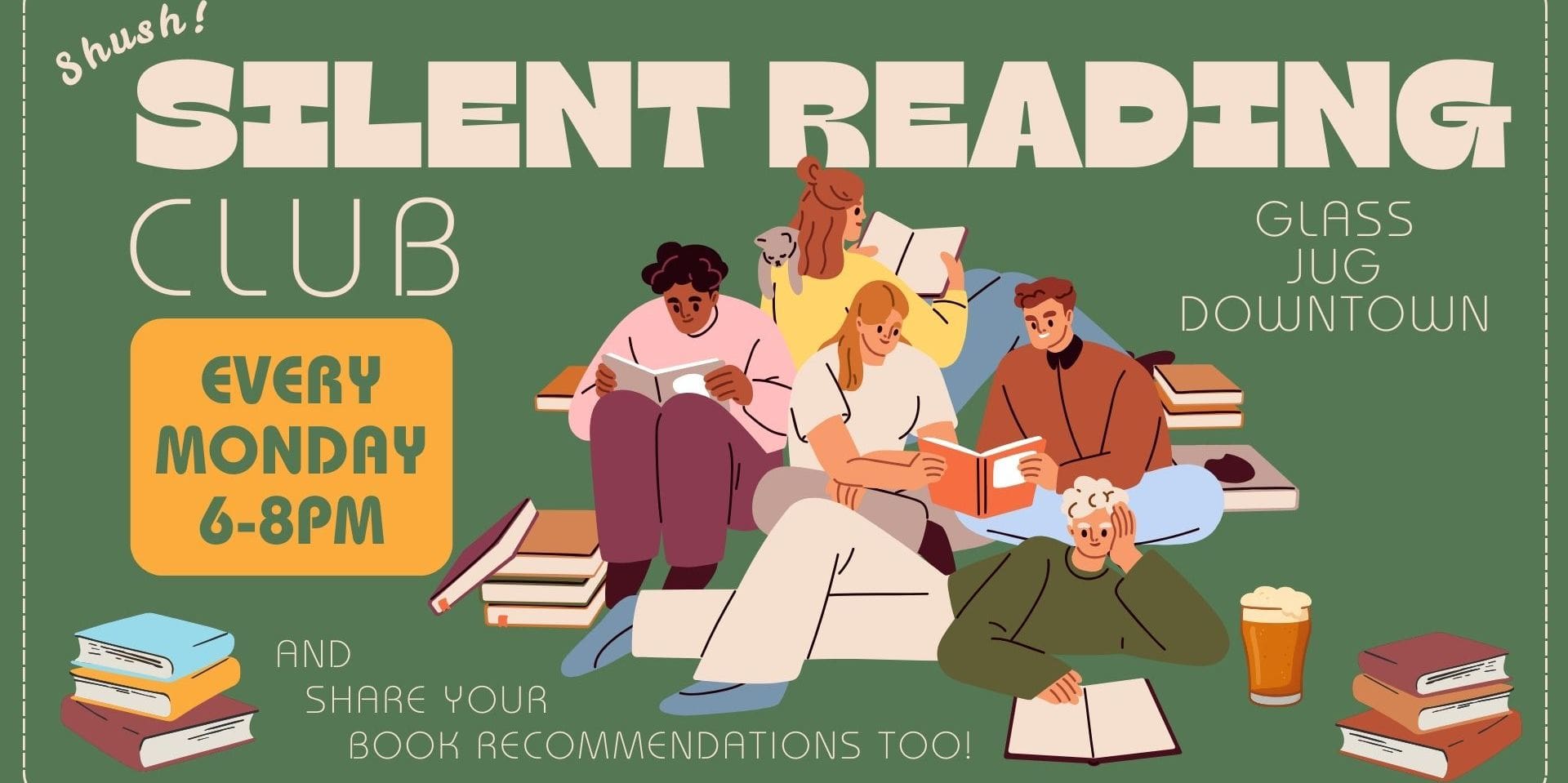 Silent Reading Club - The Triangle Weekender