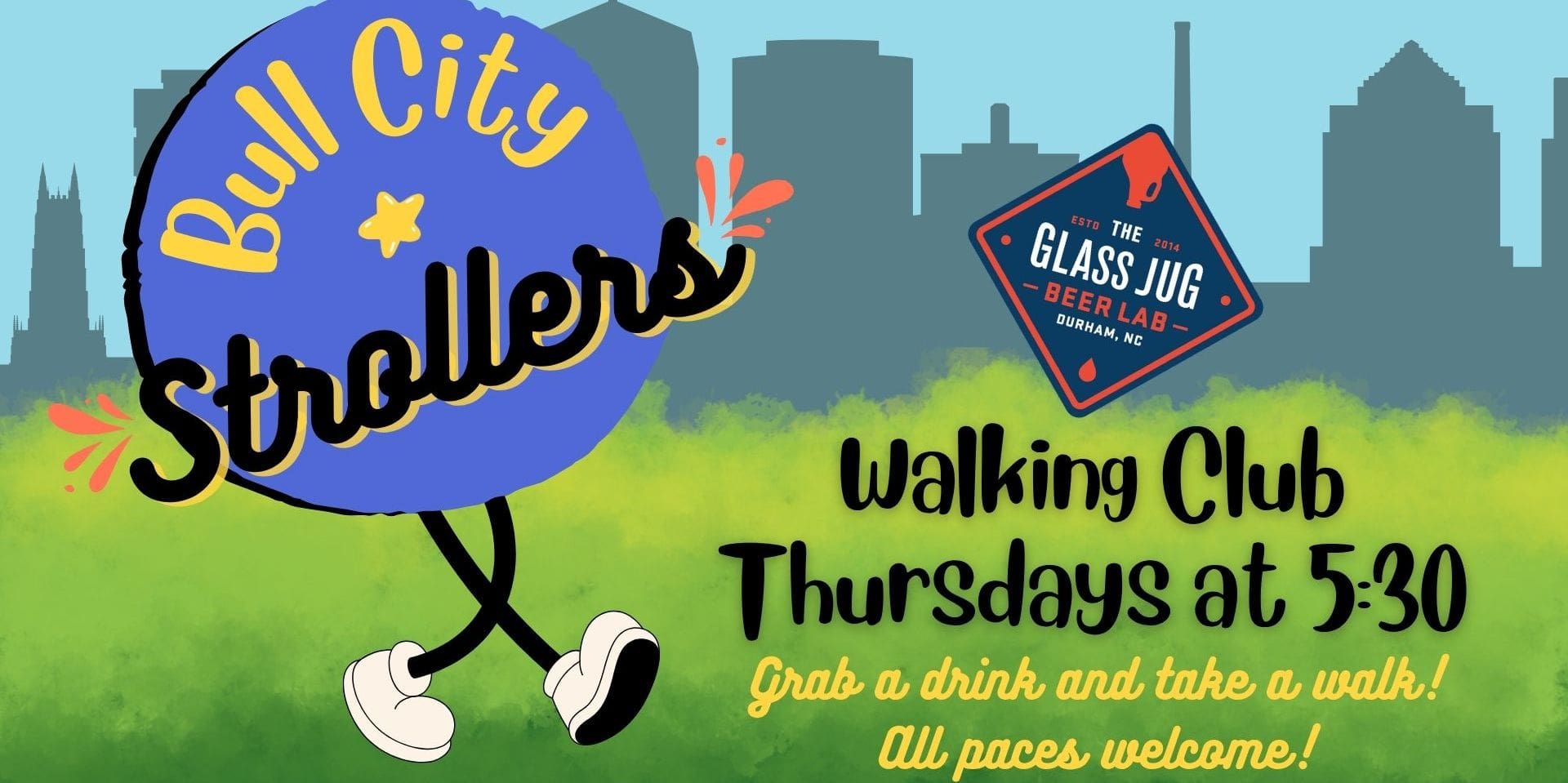 Walking Club with Bull City Strollers - The Triangle Weekender