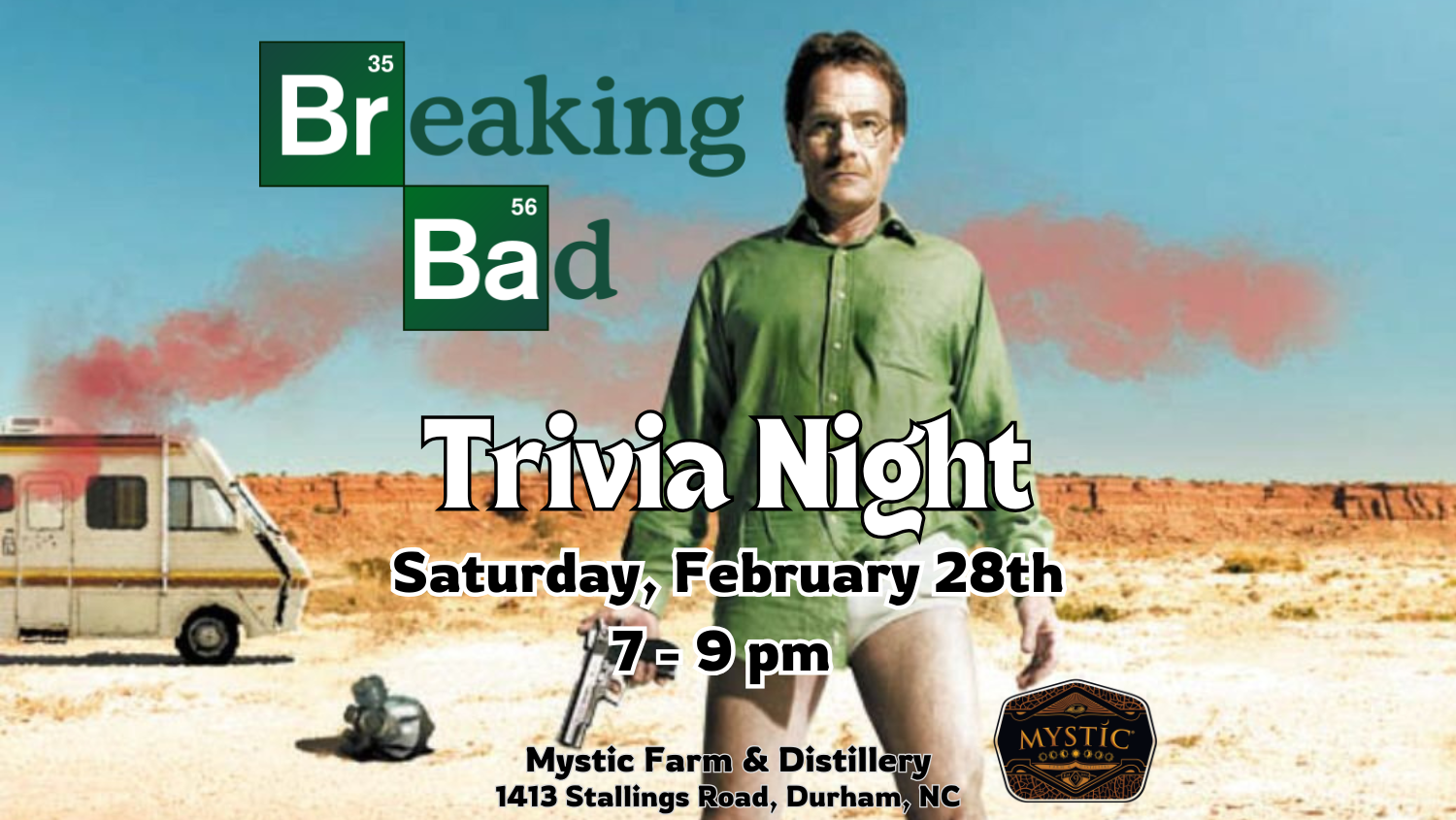 Breaking Bad Trivia Night - The Triangle Weekender
