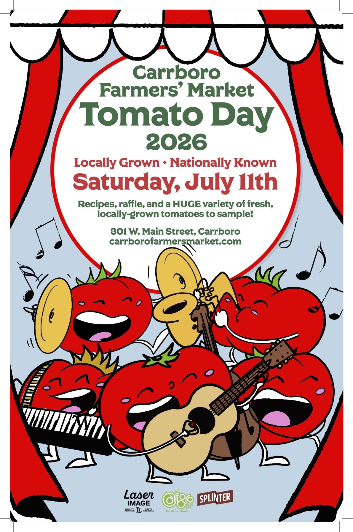 🍅Tomato Day at the Carrboro Farmers' Market - The Triangle Weekender